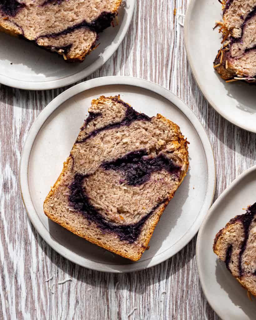 Sourdough Ube Pan De Coco by Make It Dough
