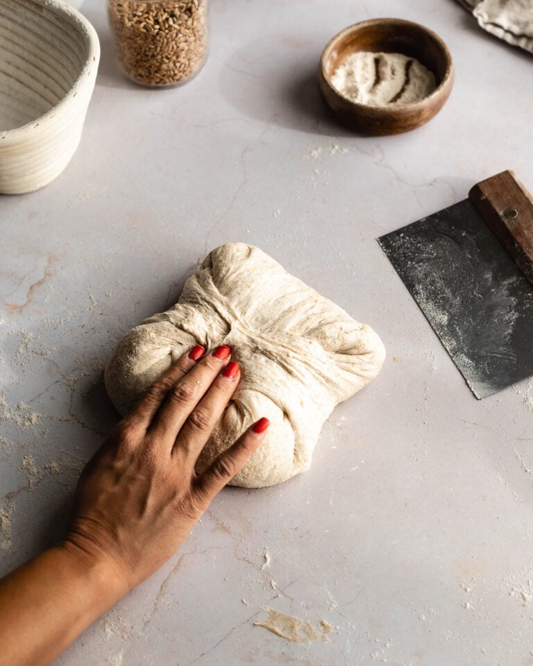 How to Shape a Batard (Oval Sourdough) - Make It Dough