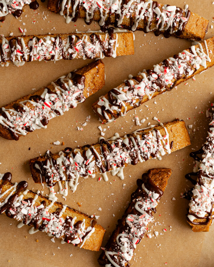 Homemade Peppermint Sourdough Biscotti - Make It Dough
