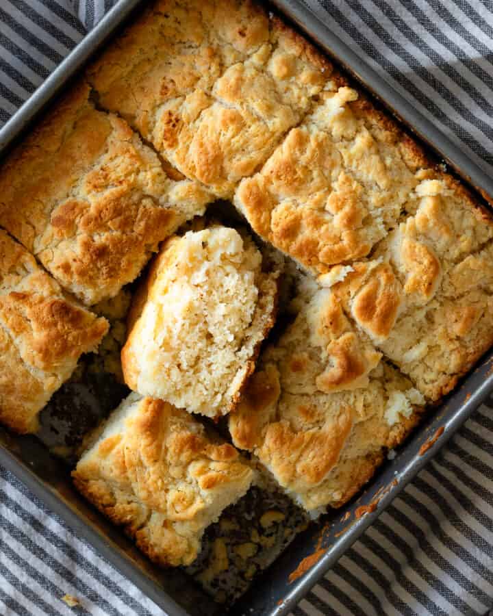 Sourdough Butter Swim Biscuits - Make It Dough