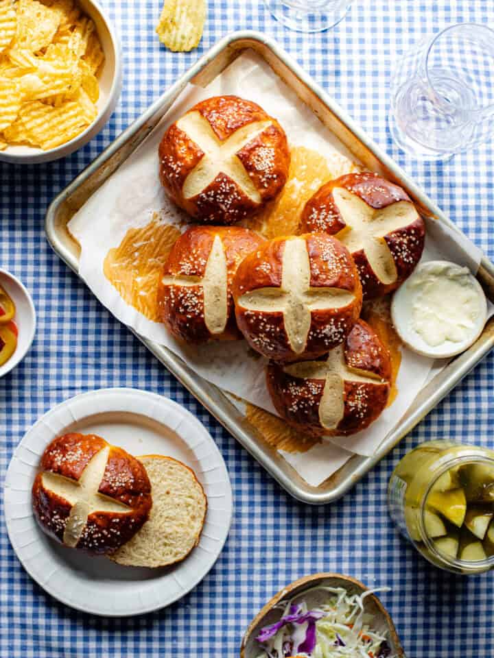 Easy Sourdough Discard Pretzel Bites - Make It Dough