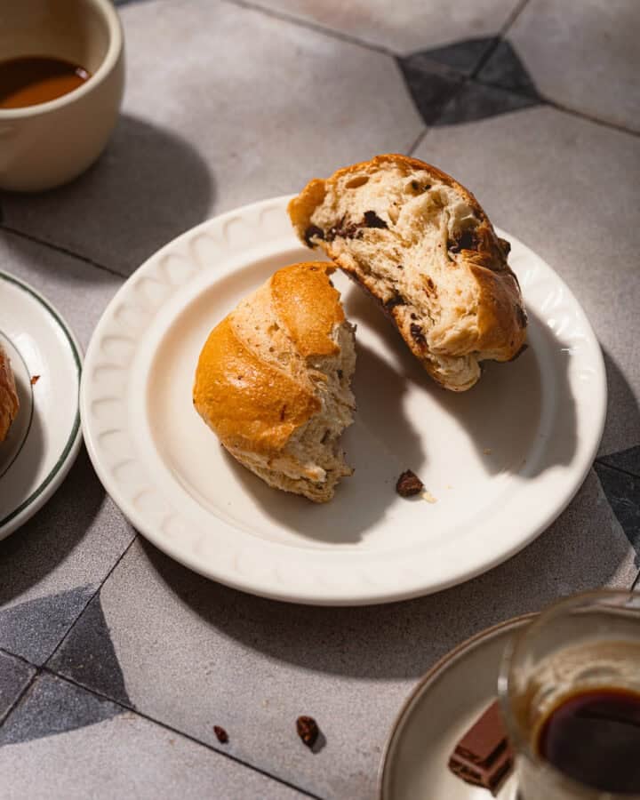 Sourdough Discard Chocolate Chip Brioche Buns - Make It Dough